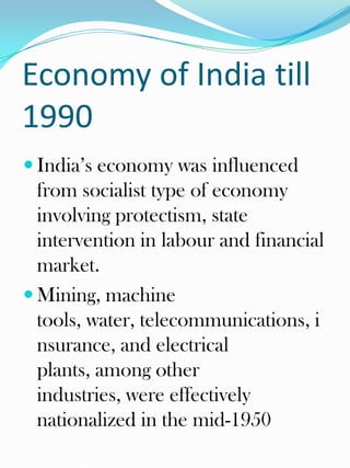 Indias Economy | PPTX