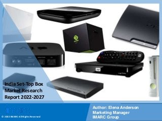 India Set-Top Box Market | Growth | Trends | Forecast to 2022-2027 | PPT