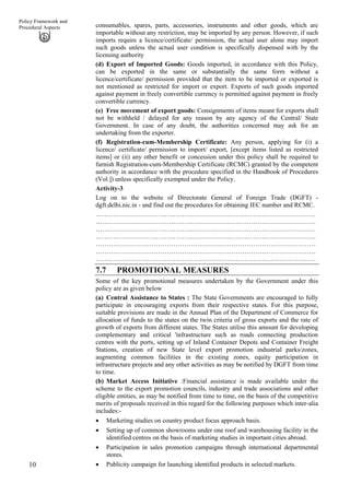 India's exim policy | PDF