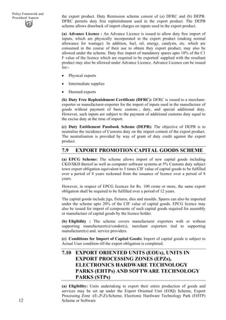 India's exim policy | PDF