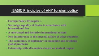 india's foreign policy and reconstruction of congress | PDF