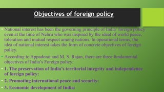 india's foreign policy and reconstruction of congress | PDF