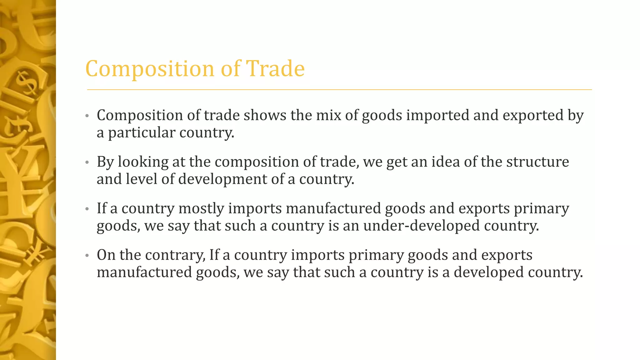 India’s foreign trade | PPTX