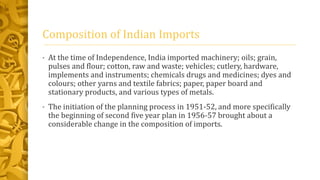 India’s foreign trade | PPTX