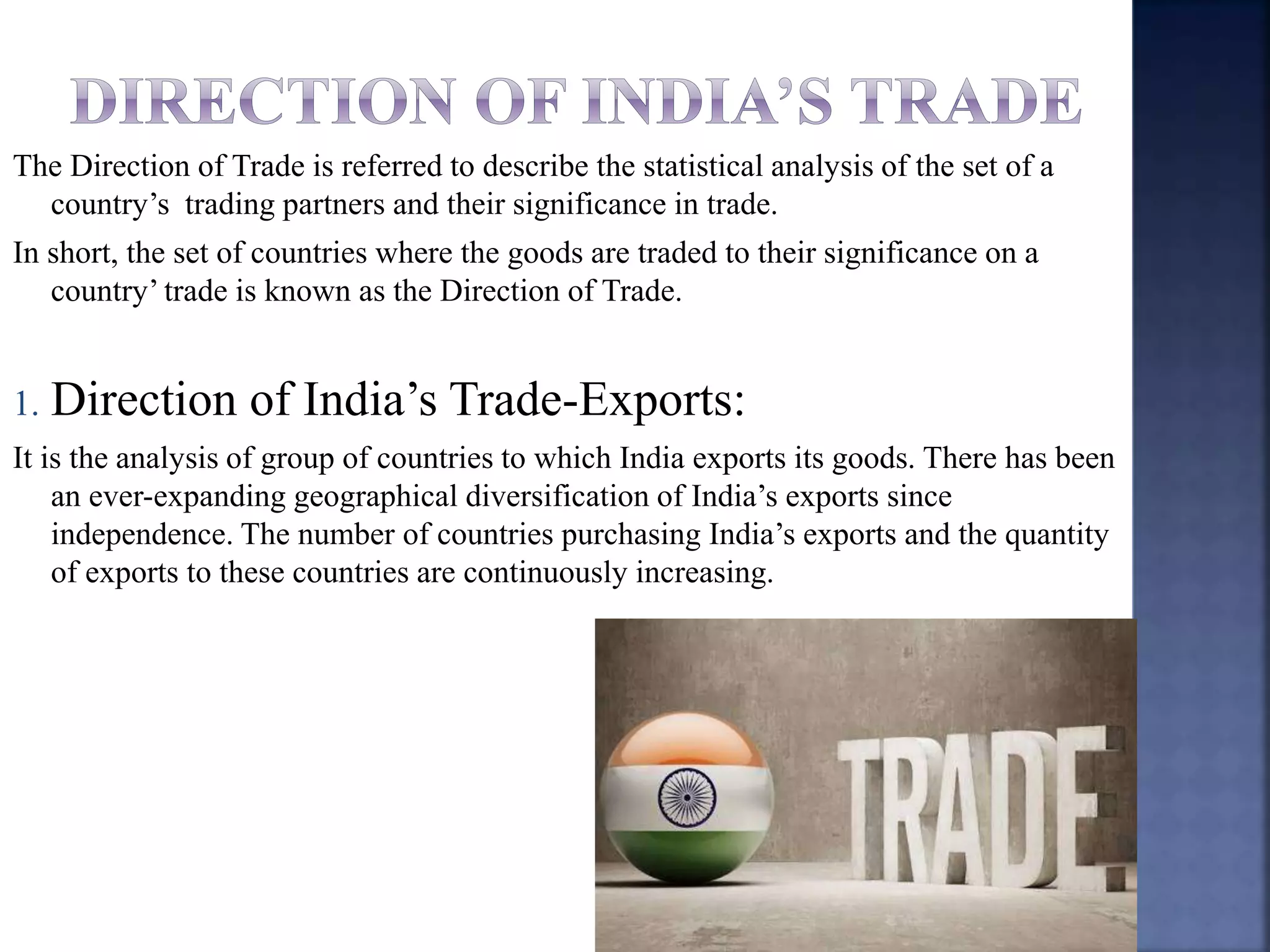 India’s foreign trade | PPTX