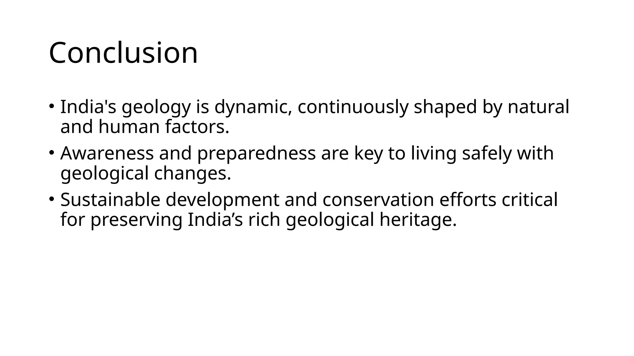 Introduction to Geology: India’s Geological Wonders | PPT