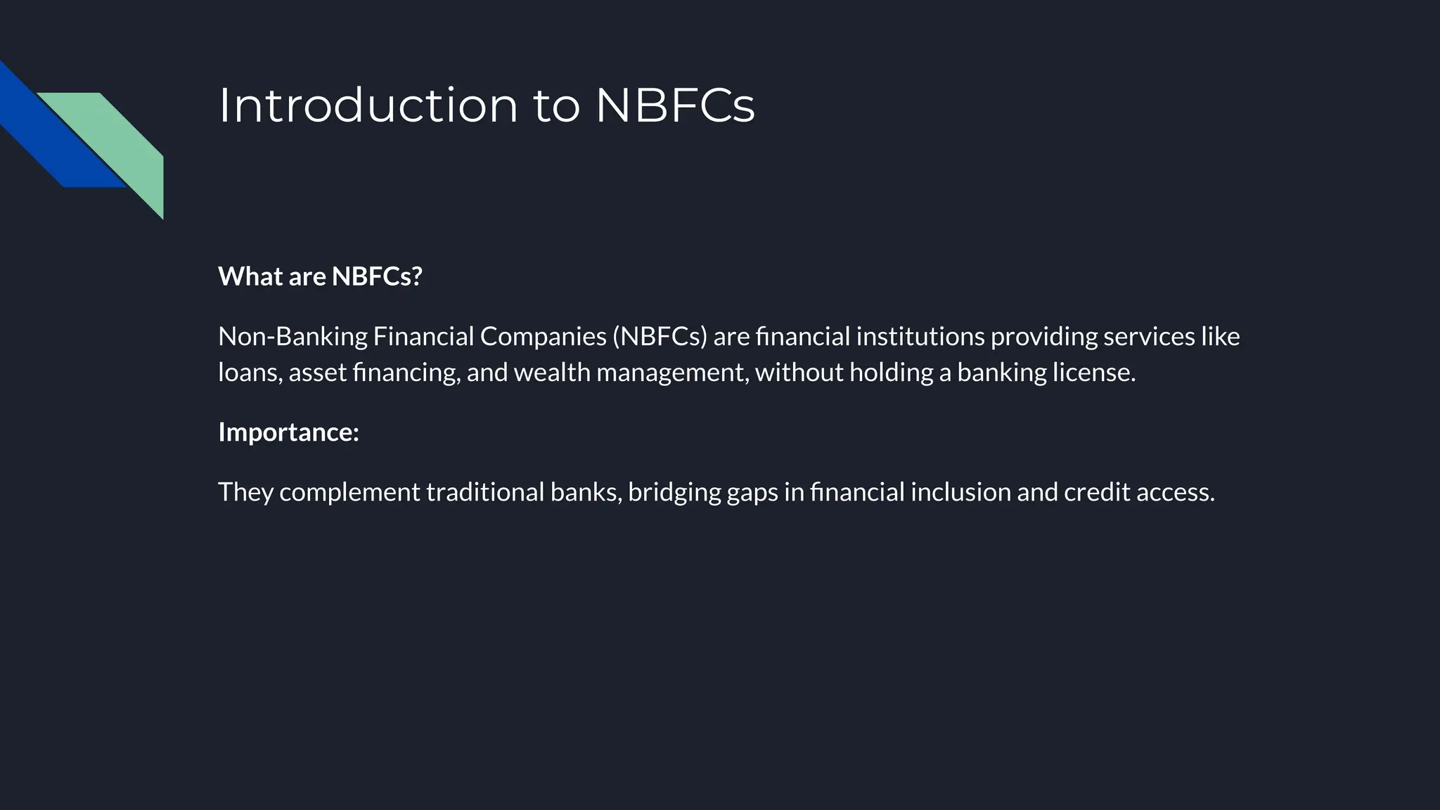 India’s Growing NBFC Sector | PDF