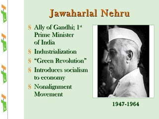 India Since Independence | PPT