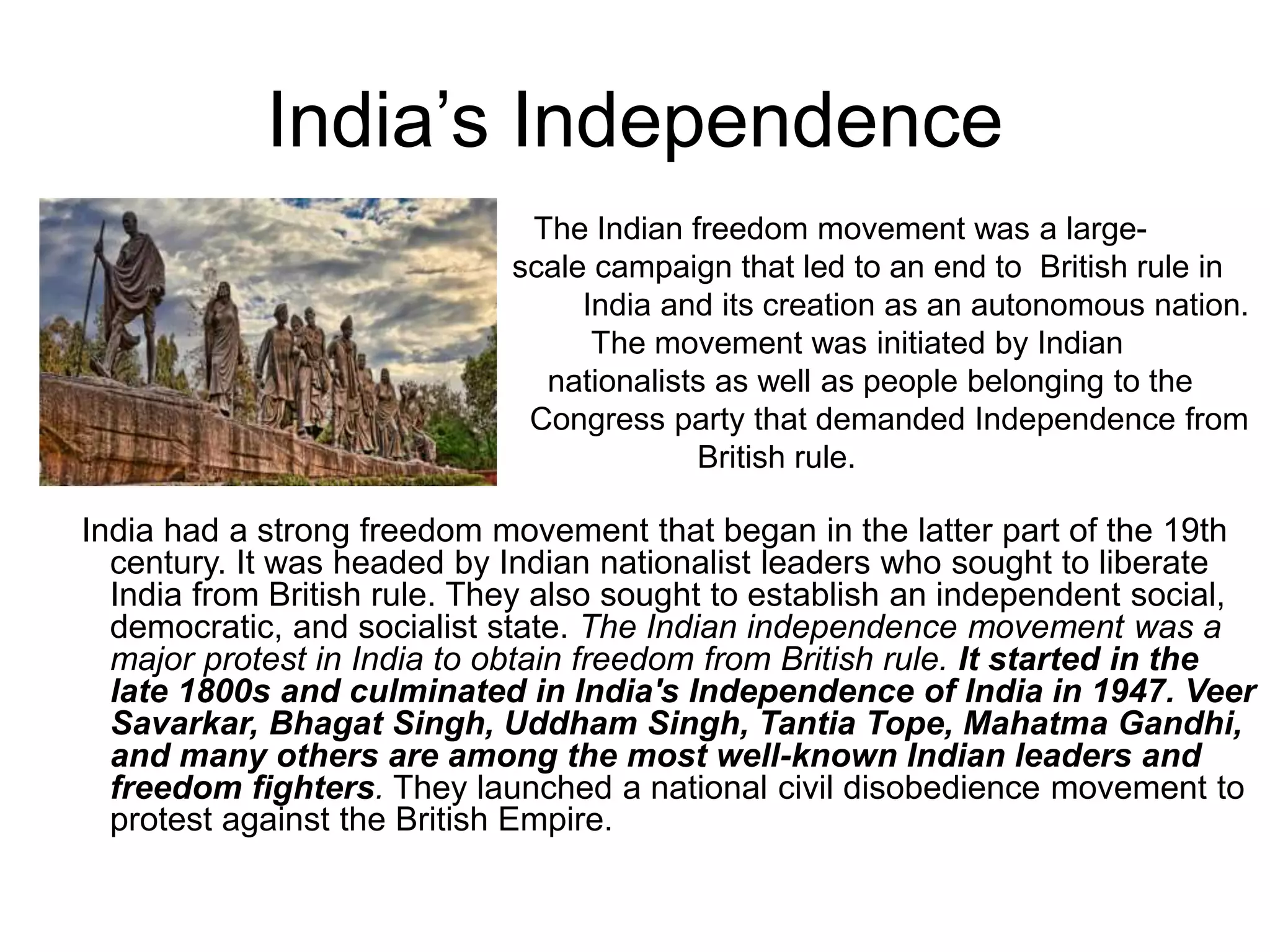 India's Independence and partition- Sristi.pptx