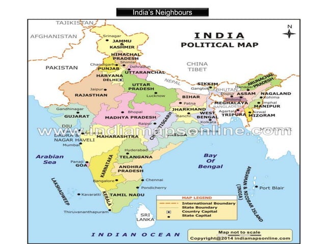 India size and location | PPTX