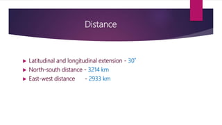 INDIA- SIZE AND LOCATION | PPTX