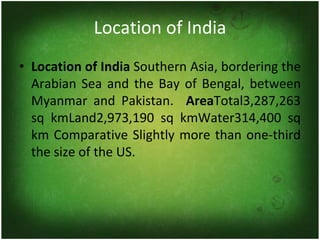 India size and location 9 PPT(Contemporary India-I).pptx