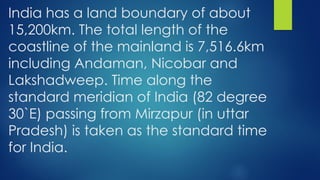 India – size and location | PDF