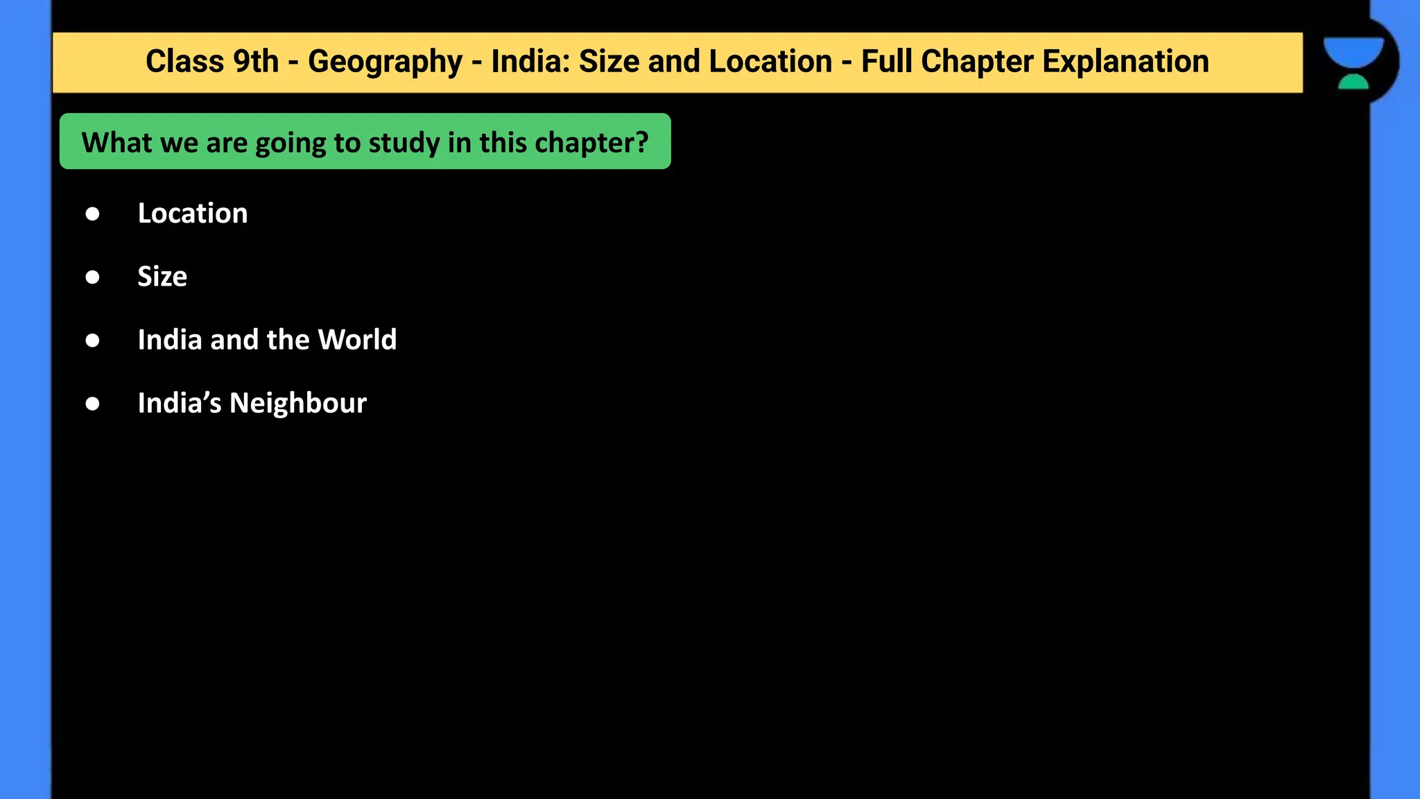 India Size and Location full chapter explanation.pdf