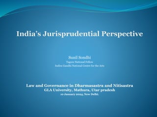 India's Jurisprudential Perspective.pptx