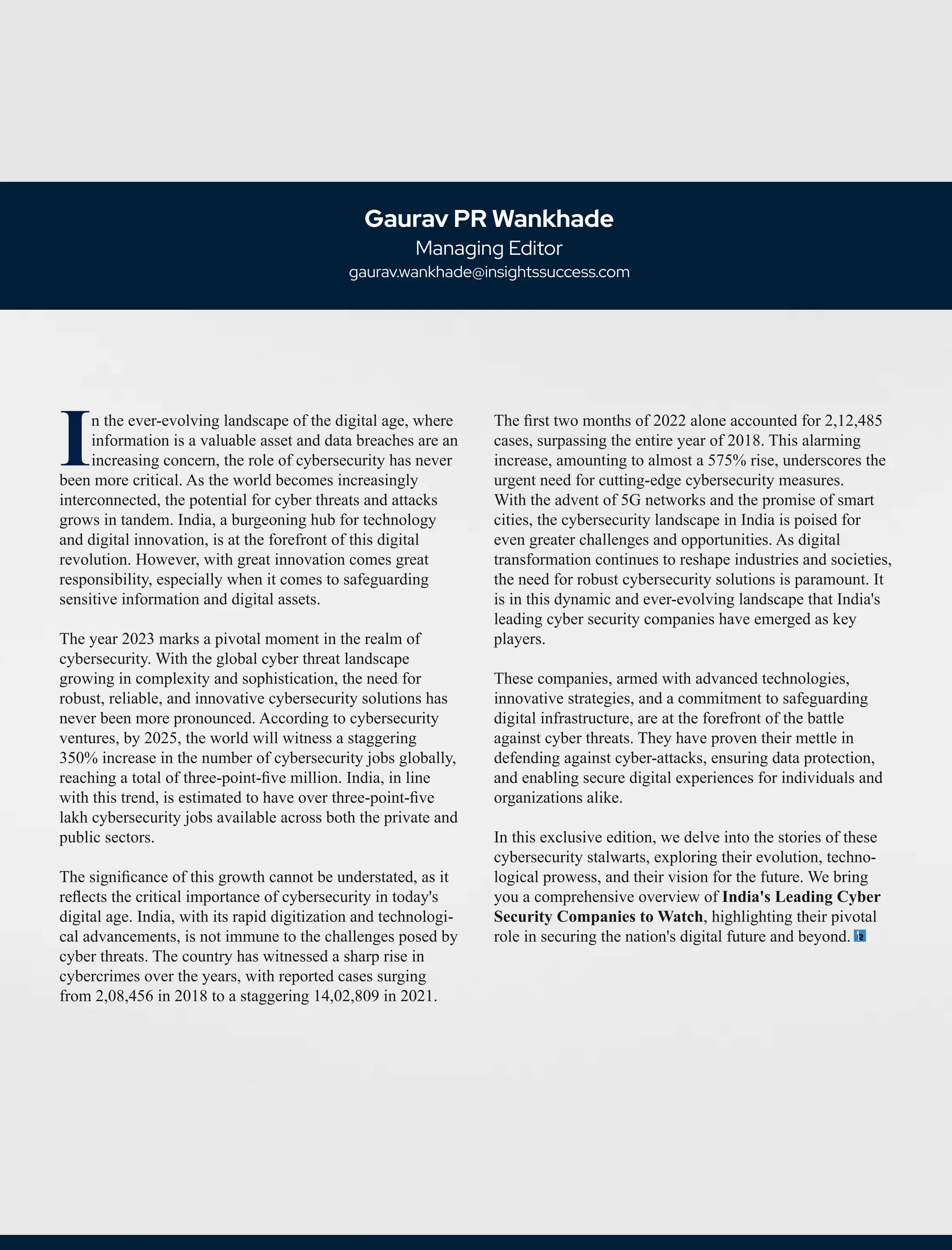 India's Leading Cyber Security Companies to Watch.pdf India's Leading Cyber Security Companies to Watch.pdf