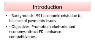 India's LPG Reforms and its perspective to India | PPT