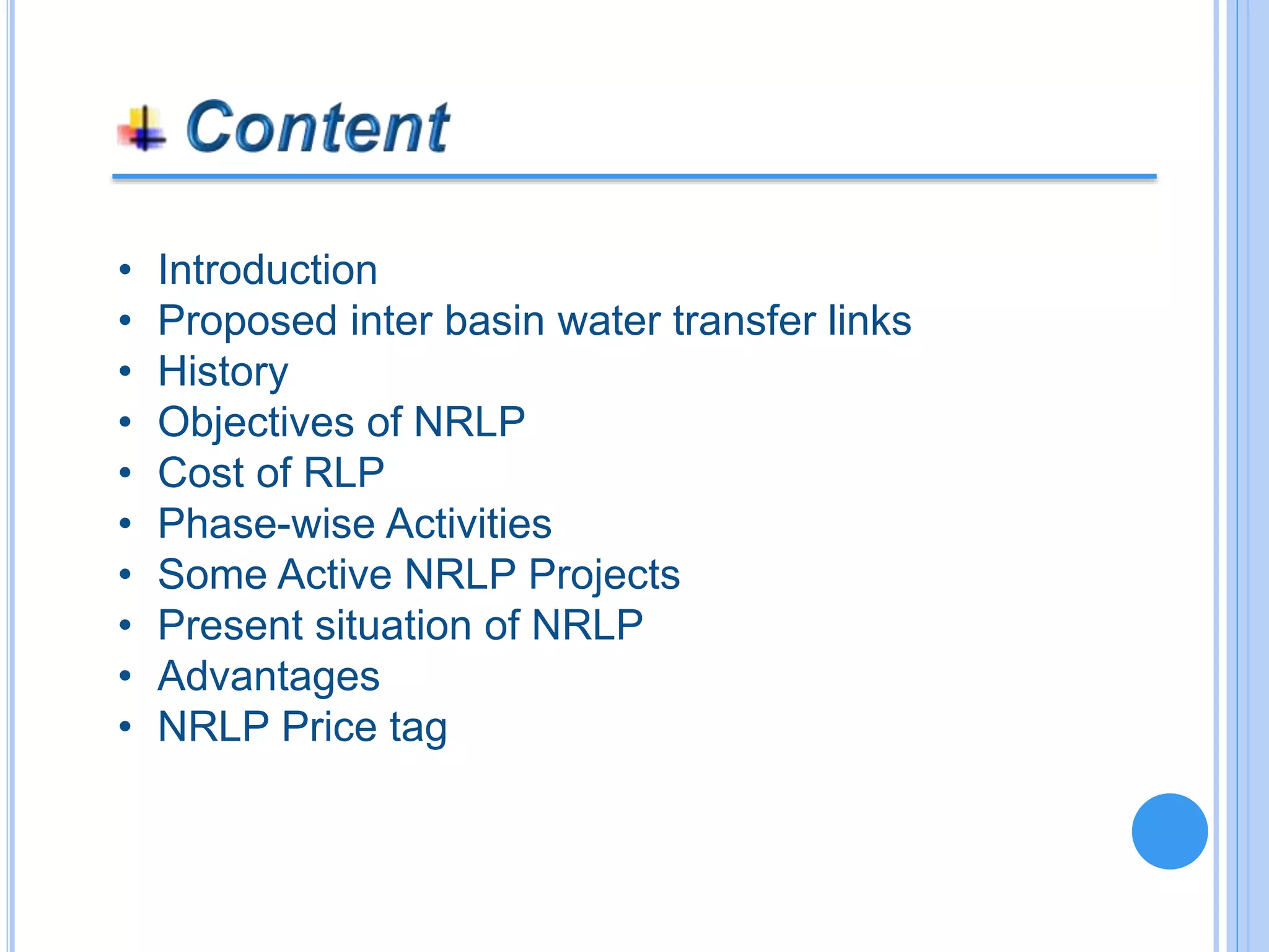 India’s national river linking project [nrlp] | PPTX