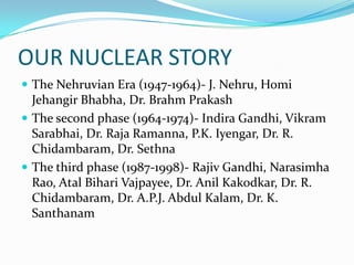 Indias Nuclear Option | PPTX