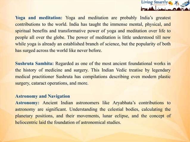 India’s Revolutionary Global Contributions That Influenced, Inspired ...