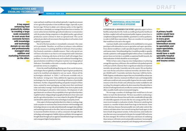 India's technology vision 2035 | PDF | Business | Business and Finance