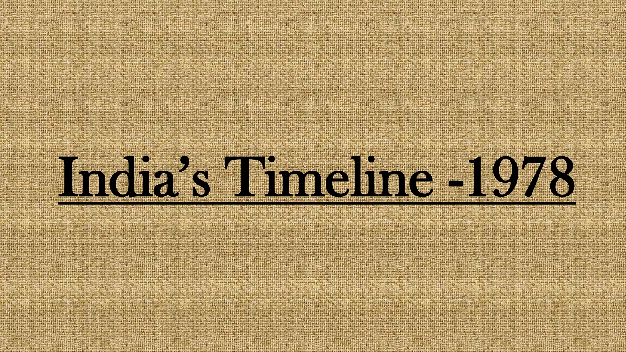 India’s timeline-1978: The Amul way | PPT