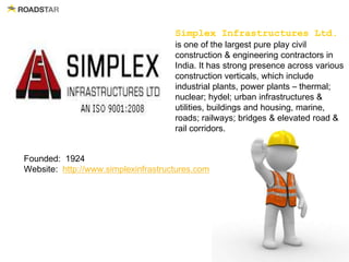 India's top ten infrastructure companies | PPTX