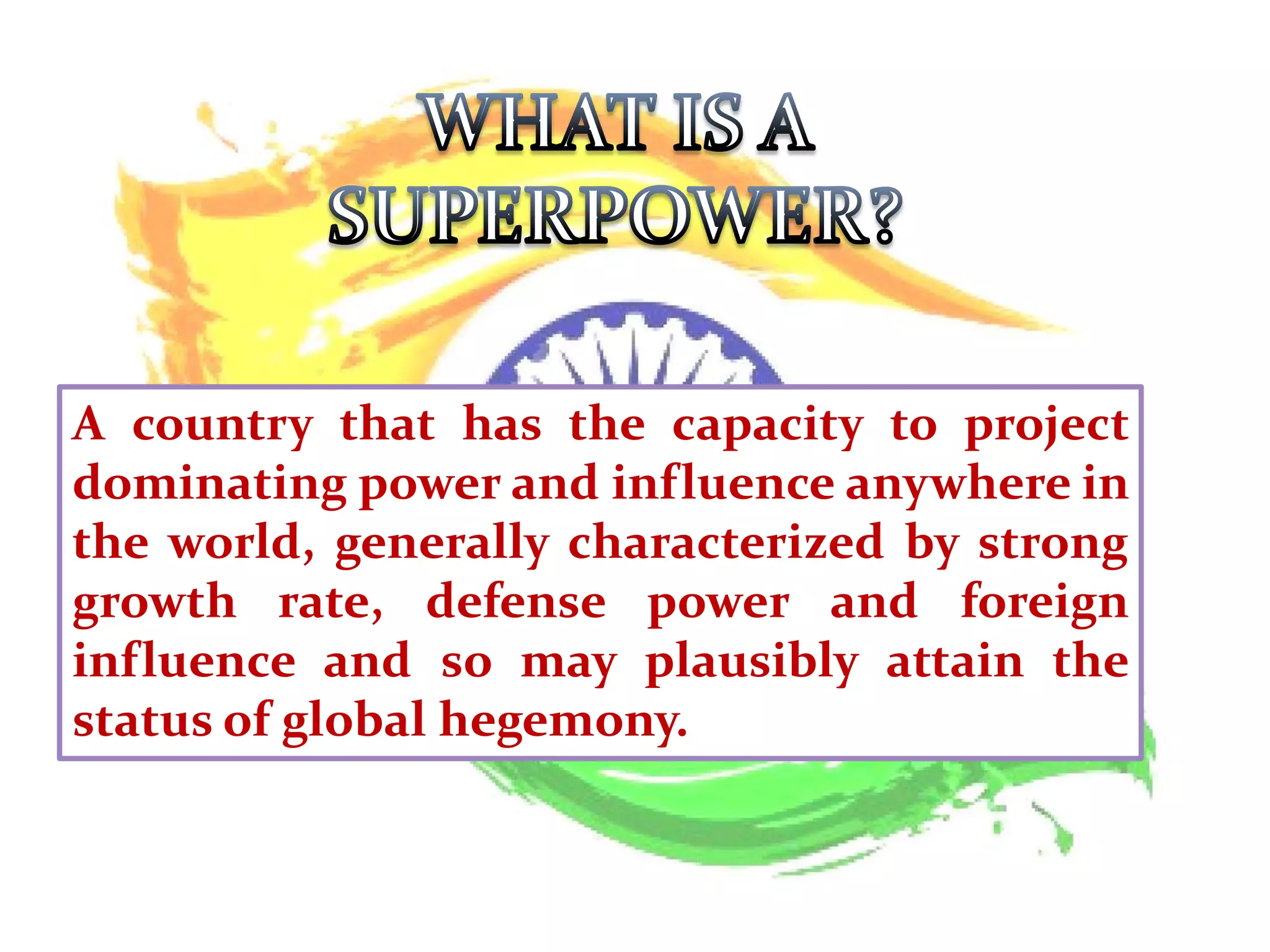 India superpower | PPTX