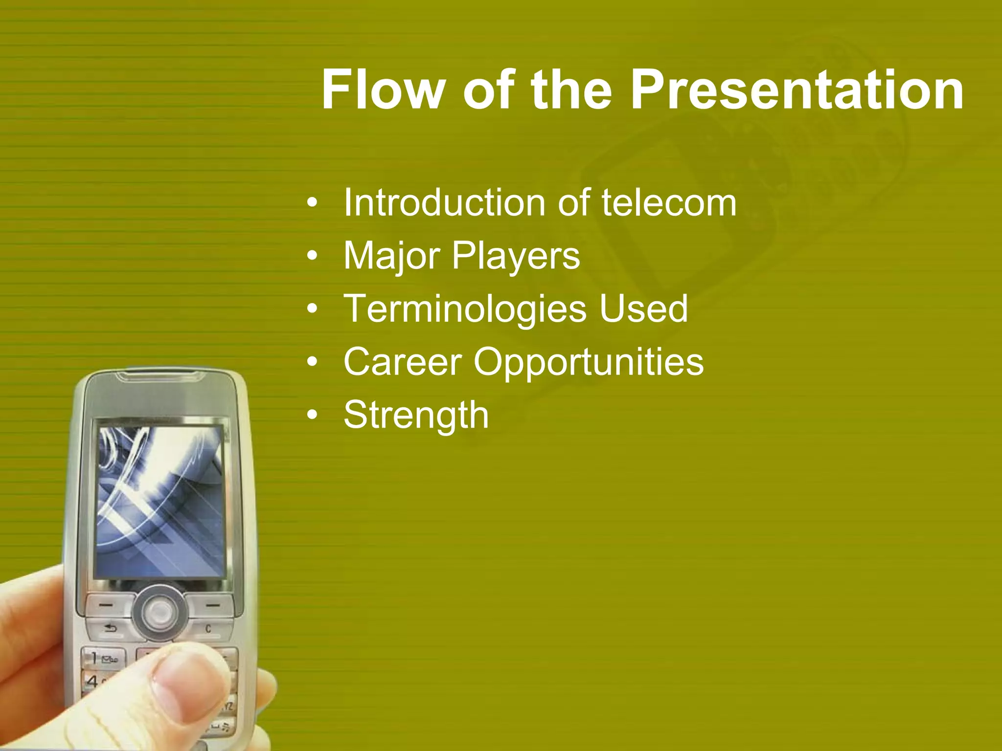 India telecom sector | PPT