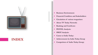 India today group | PPTX
