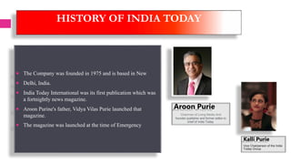 India today group | PPTX