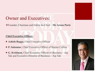 India today group ppt | PPTX