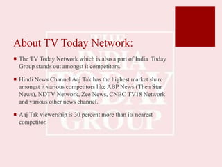 India today group ppt | PPTX
