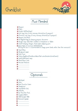 India Tour Guide- SUST Architecture'2015-16 | PDF