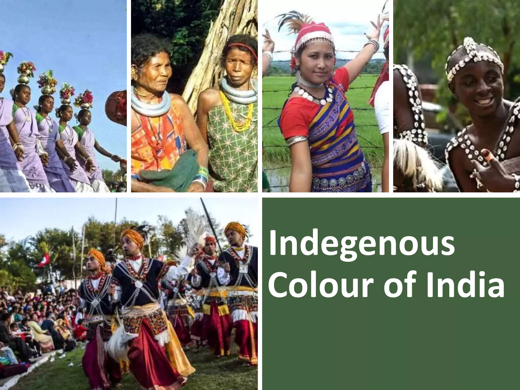 India tribes - indegenous colour of india | PPT