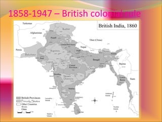 India under british rule | PPT