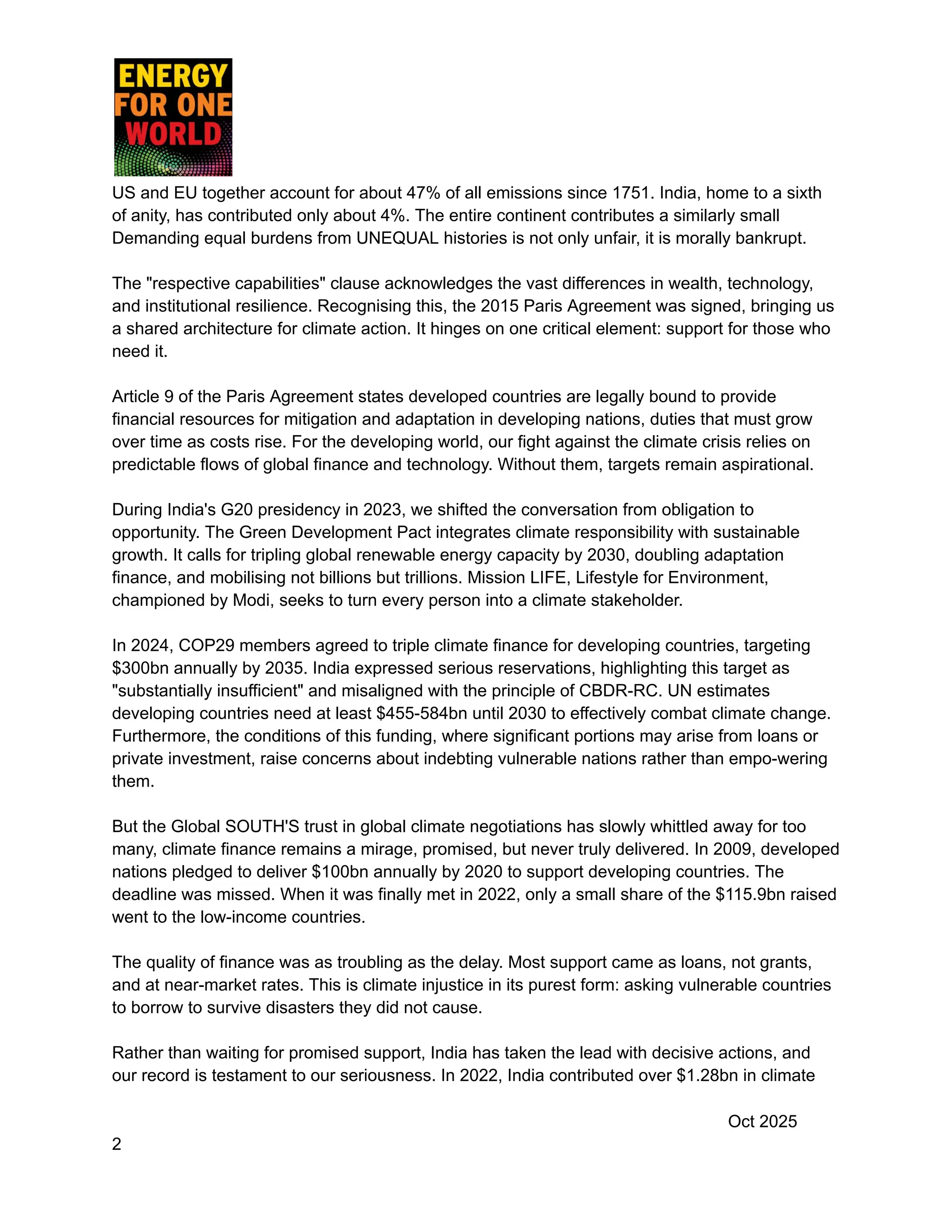 On our Road to Belem: India Union Environmental Minister.pdf