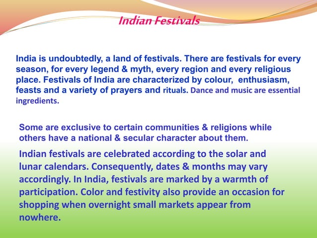 India : Unity in diversity