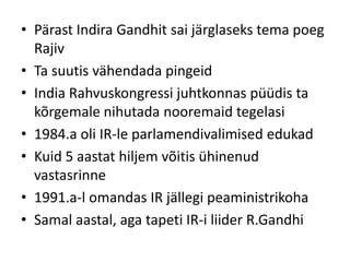 India valitsus | PPT