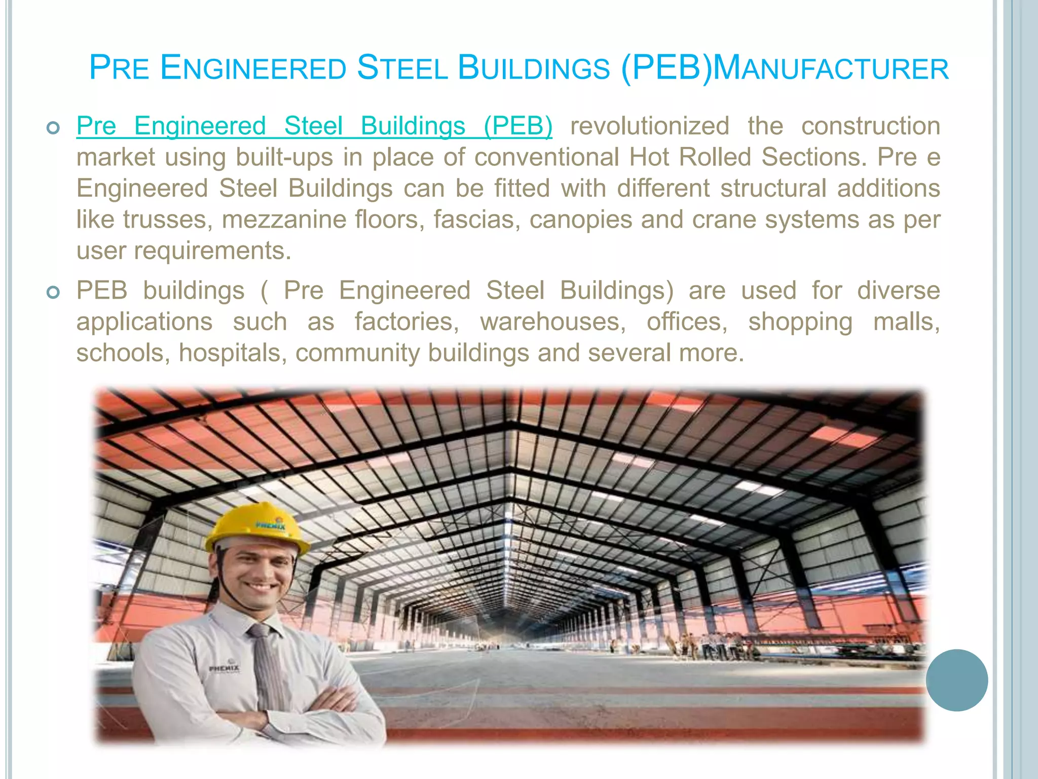 Indiawarehousing pre engineered-buildings-peb | PPTX