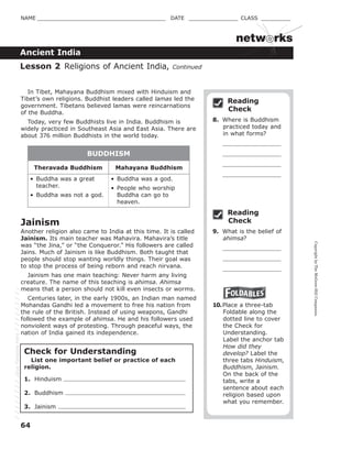 India workbook | PDF | Hinduism | Religion & Spirituality