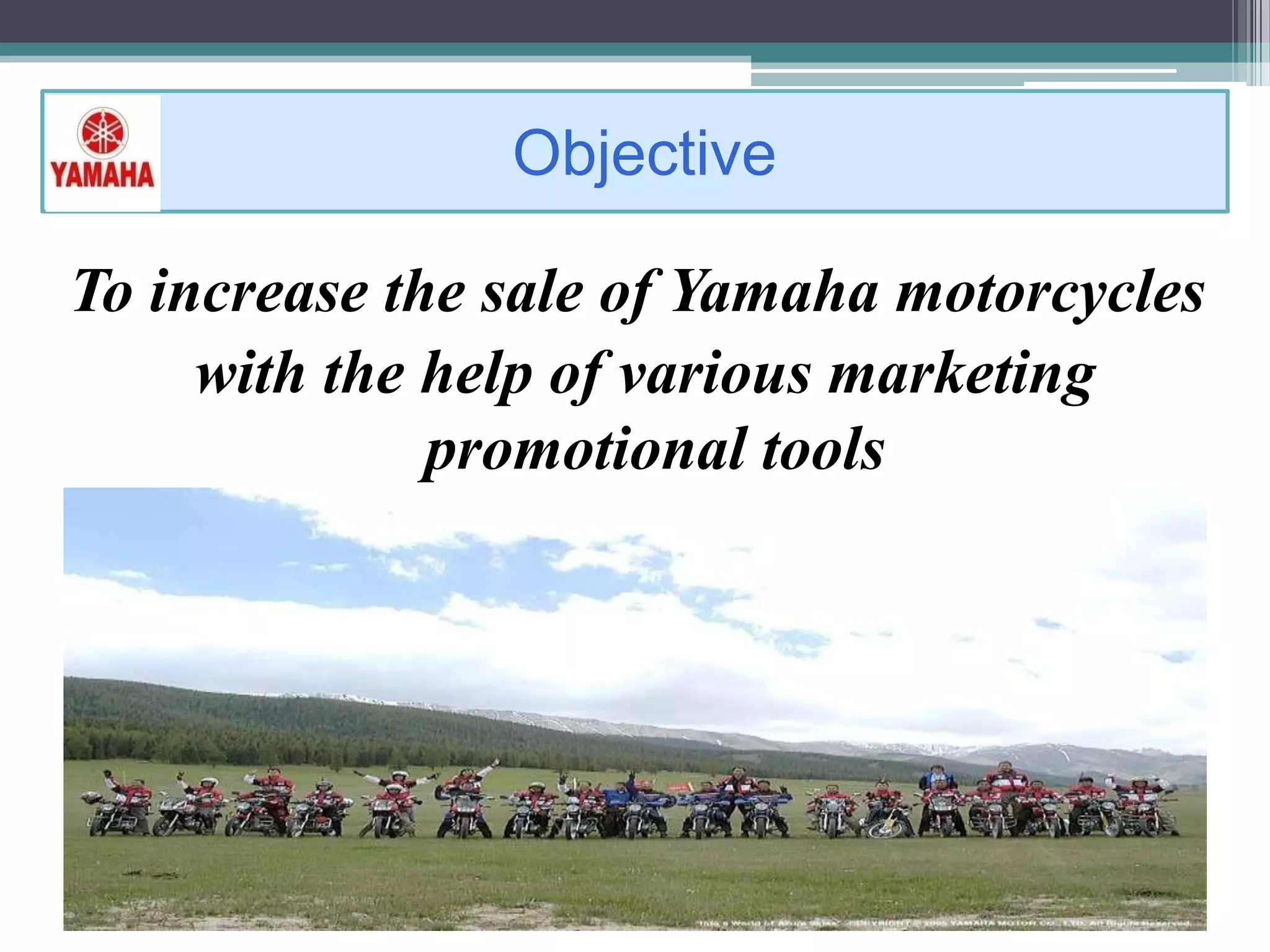 YAMAHA Brand promotion & sales | PPTX