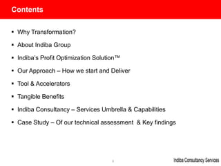 Business transformation by Indiba Consultancy | PDF