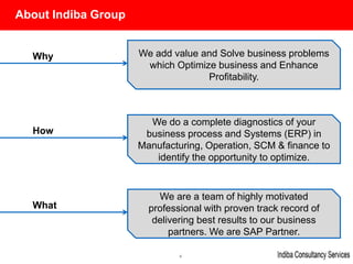 Business transformation by Indiba Consultancy | PDF