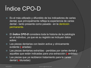 Indicadores De Caries Dental | PPT