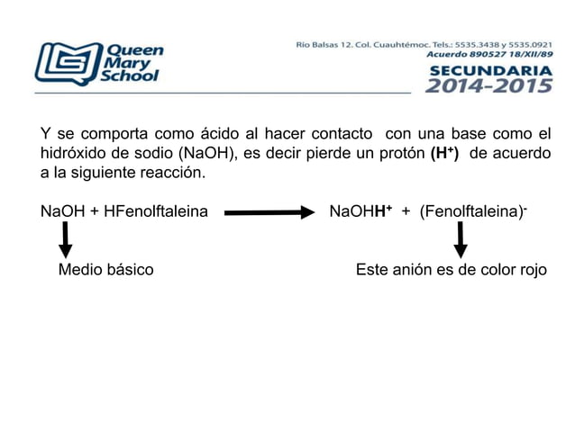 Indicadores ácido base prueba | PPT