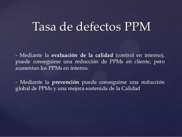 Indicadores de calidad