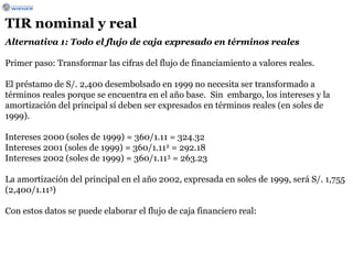 Indicadores de rentabilidad_-_tir_-_prk_-_bc__03jul2013 | PDF