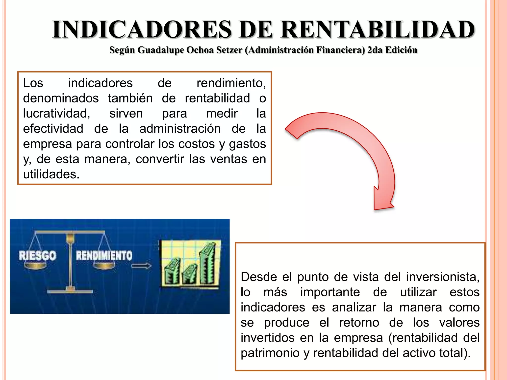 Indicadores de rentabilidad y endeudamiento | PPTX