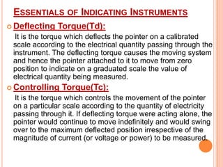 Indicating instruments | PPTX